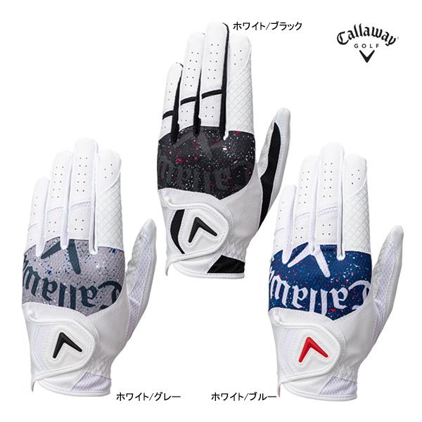 キャロウェイ ゴルフ メンズ グローブ Graphic Glove グラフィック 25 Callaway GOLF GLOVE 片手 左手 右利き 25SSEデザイン性の高いグラフィックデザインモデル。前作を踏襲し、甲側にストレッチ性のある...