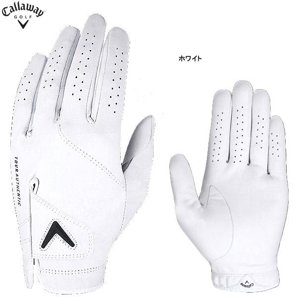キャロウェイ ツアー オーセンティック グローブ 22 JV 左手用 ホワイト 22cm Callaway TOUR AUTHENTIC CW ...
