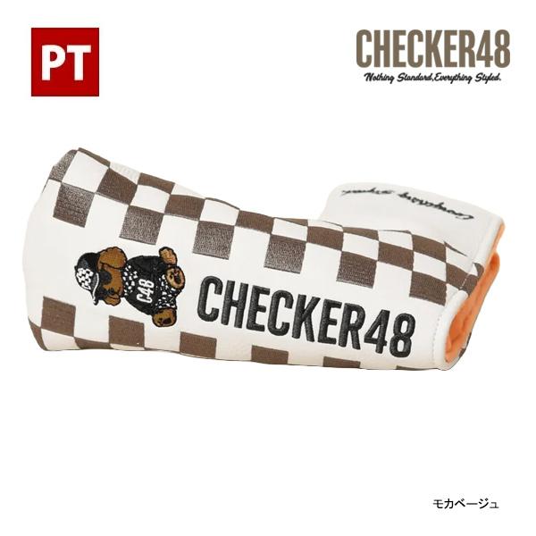 チェッカーフォーティエイト ゴルフ ブレード パター カバー Checker48 GOLF BLADE PUTTER COVER HC PT PC ラウンド ヘッドカバー チェッカー 刺繍 2026 春 夏 メンズ 男性用 Men's レデ...