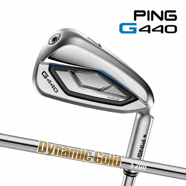 PING（ピン） 新作 G440 アイアン単品 ダイナミックゴールド スチール