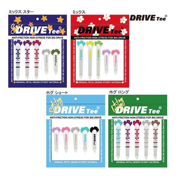 ドライブ ティー ロング ショート ゴルフ ラペル ドット システム 花びらデザイン 乗せやすい GOLF DRIVE TEE USGA R&amp;A ルール商品適合品 世界基準 2025 ゴルフ メンズ 男性用 Men's レディース ...