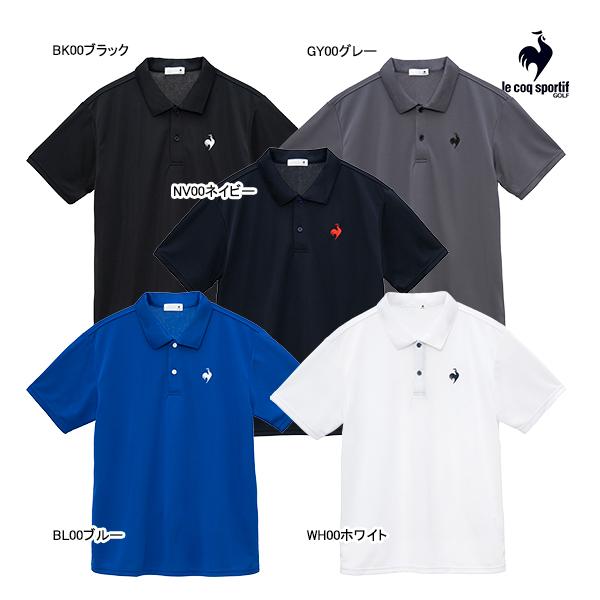 ルコック ゴルフ 26年春夏ウエア 継続 メンズ 半袖ポロシャツ LT5SHSZ1M スポーツシャツ エコペットポロシャツ le coq sportif GOLF 定番 無地●特徴・デザインポイント汗をかいても素早く乾く機能半袖ポロシャツ。...