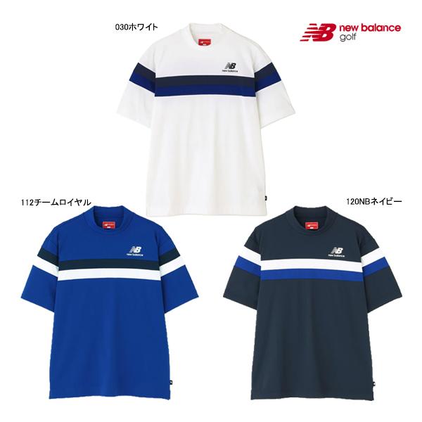 ニューバランス ゴルフ メンズ ウェア プルオーバー 26年春夏ウエア 新作 012-6166004 モックネック 半袖 new balance GOLF NB トップス  カットソー H/SLEEVE MOCK NECK PULLOVER...