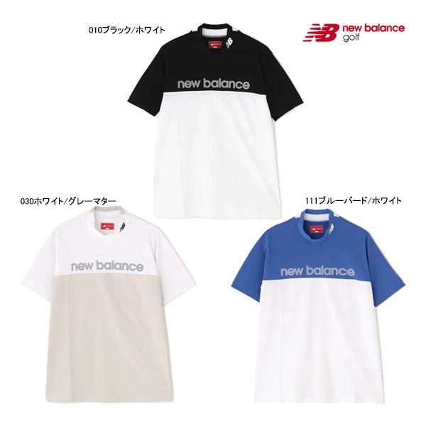 ニューバランス ゴルフ メンズ ウェア プルオーバー 26年春夏ウエア 新作 012-6166008 モックネック 半袖 new balance GOLF NB トップス  カットソー S/SLEEVE MOCK NECK PULLOVER...