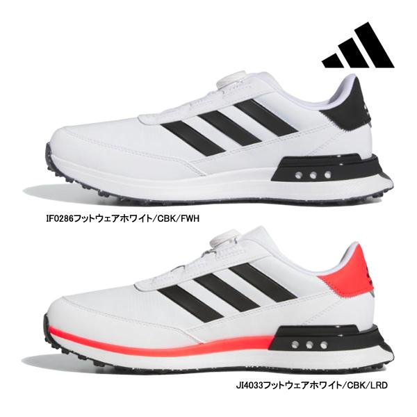 アディダス ゴルフ メンズ シューズ MDK92 S2G SL ボア 24 IF0286 JI4033 スニーカー 靴 スポーツ adidas GOLF様々なシーンやコーデで履きやすいよりバーサタイルなデザイン。ブランドのヘリテージシューズ...