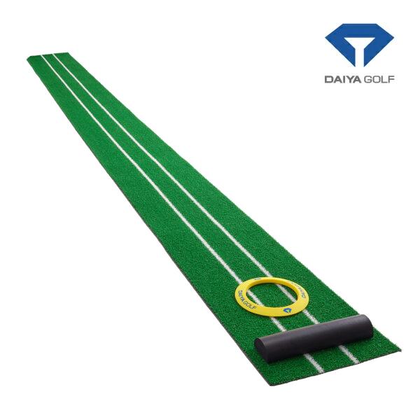 ダイヤ ゴルフ ダイヤパターマット 2WAY TR-5010 練習器 DAIYA GOLF 自宅 練習 ラウンド トレーニング 高速グリーン 方向性 静音 ガイドライン 3m 2026 春 夏 メンズ 男性用 Men's レディース ウィメ...