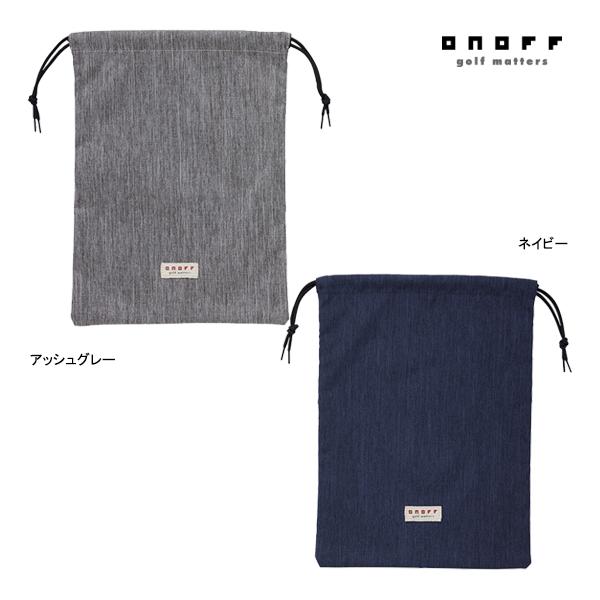 オノフ ゴルフ OC0225 シューズケース ONOFF Shoes Case優しい風合いのある杢調生地を使用した人気シリーズからシューズケースが新登場。シンプルな巾着タイプ。杢調ならではの霜降り柄が特徴的で、耐久性・耐摩耗性に強く、長くご...