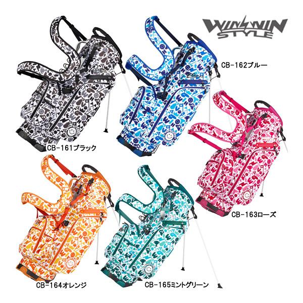 【発売日：2024年11月30日】ウィンウィン ゴルフ ハッピーゴルフ スタンドキャディバッグ CB-161/CB-162/CB-163/CB-164/CB-165 STAND BAG CB SB HAPPY GOLF WINWIN【素材】...