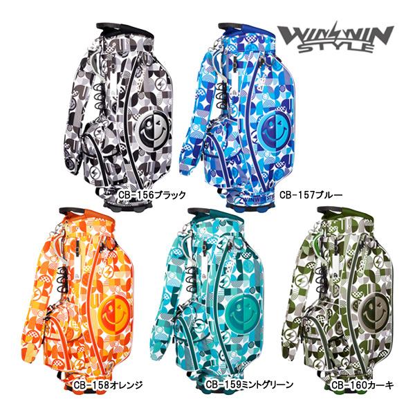 【発売日：2024年12月31日】ウィンウィン ゴルフ マルチアイコン キャディバッグ CB-156/CB-157/CB-158/CB-159/CB-160 カートバッグ CART BAG CB MULTI ICON WINWIN【素材】ポ...