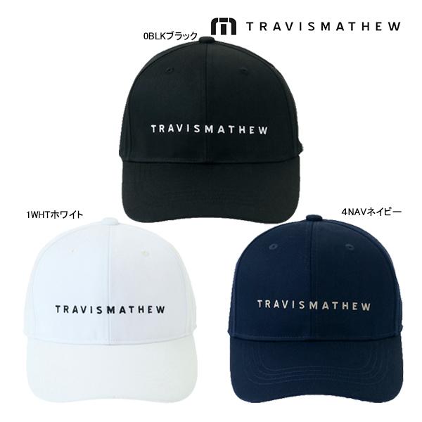 トラヴィスマシュー ゴルフ メンズ ベーシックロゴ キャップ 7AL943 TRAVISMATHEW GOLF ブラック ホワイト ネイビー シンプル ベーシック  スポーツ モデル ゴルフ アイテム メンズ 男性用 Men's トラビス ...