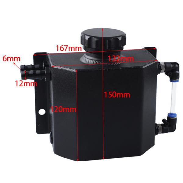 【リザーブタンク】材質：アルミ製　容量：約1L　パッケージ内容：リザーバータンク　サイズ：画像参照ください。【高品質な材質】高品質のアルミニウム合金素材でできており、色あせや錆びにくく、耐摩耗性と耐食性に優れ、優れた性能を発揮します。【機能...