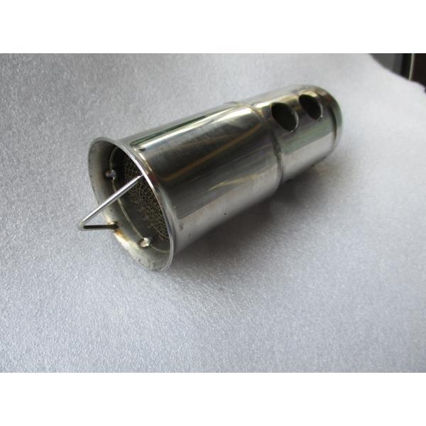 【サイズ】直径：50.8mm 画像参照ください：汎用タイプ、触媒型材質 スチール【排気音量の低下に◎】マフラー(エキパイ)へ取り付けることで、排気音量を抑えることができるインナーサイレンサーです。消音効果だけでなく、トルクアップ効果も期待で...