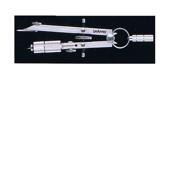 -/-/02099・パッケージ個数:1・ドラパス独式　カッターコンパス（スプリングコンパス）・全長：92mm・製図半径：33mm・サークルカッターをコンパスにセットしてありますので、カッターで円を切る事ができます。・替刃・10枚付属