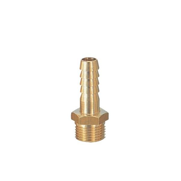 ゴールド/呼1/2×径8.0mm/6133-1/2×8.0・Size:呼1/2×径8.0mm・パッケージ個数:1・材質:黄銅・取付ネジ:管用テーパネジ