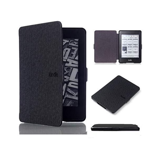 黒/ Kindle Paperwhite 1 2 3/-・Color:黒・パッケージ個数:1・外部は高質pu素材を使用されて、地面に落ちっても衝撃を減少します。・傷や指紋防止---フロントカバーと、なバックカバーが。・安定な位置---この三...