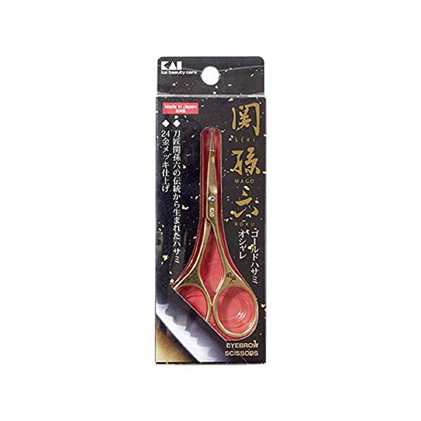 ゴールドハサミクリア/1個/---・FlavorName:眉毛ハサミ・パッケージ個数:1・商品サイズ (幅×奥行×高さ) :5.1cm×14.7cm×1.1cm・原産国:日本・内容量:1個・柔らかい鼻腔内部を傷つけないよう、 刃先端を丸くし...