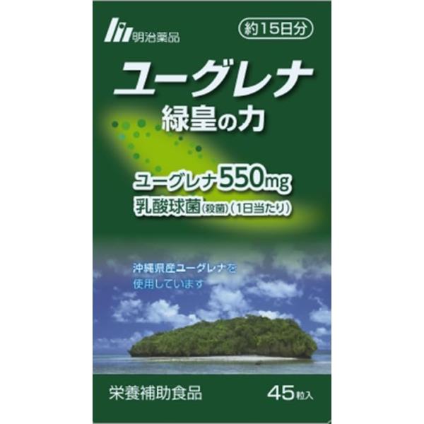 緑/-/-・パッケージ個数:1・ユーグレナに乳酸菌約1000億個相当（1日あたり）プラス。15日分