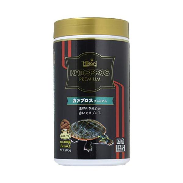 -/200g/4971618205674・Size:200g・パッケージ個数:1・カメが好む原料を新たに配合し、高い嗜好性を実現。善玉菌と茶葉の効果で飼育水の汚れや臭いも抑制します。