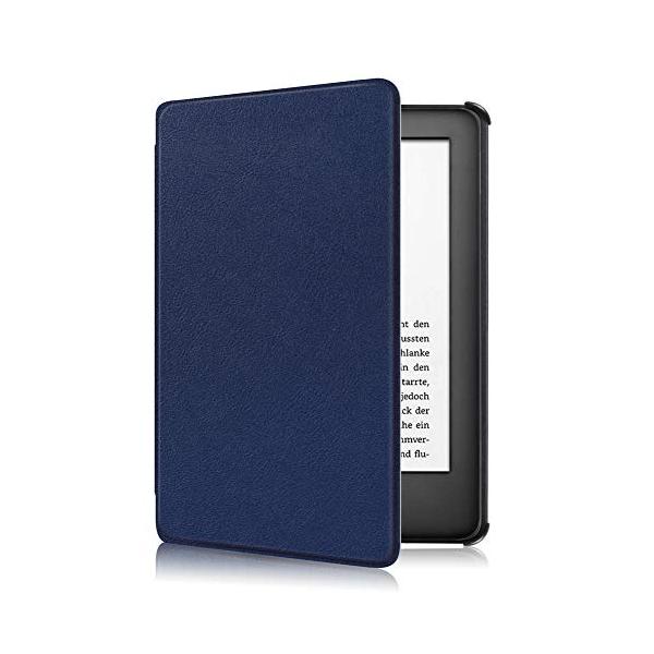 青/Kindle 2019/-・Color:青・パッケージ個数:1・外部は高質pu素材を使用されて、地面に落ちっても衝撃を減少します。・傷や指紋防止---フロントカバーと、なバックカバーが。・安定な位置---この三つ折カバーの端には12個の...