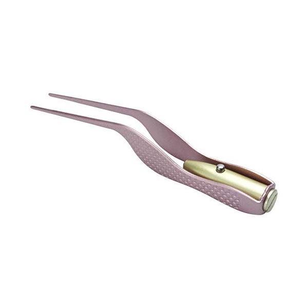 ピンク/1個 (x 1)/PR-TWEEZERS02-PK・Color:ピンク・パッケージ個数:1・ライト搭載で暗くて見えにくい箇所でも使用可能。・キャップを外せば電池の交換が可能でき、繰り返し使用できます。・ライト本体も外すことができるの...