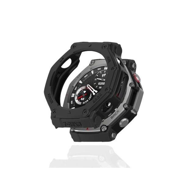 腕時計保護ケース/Amazfit T-Rex 3/Amazfit T-Rex 3 Pro 対応 ケース/-・Size:Amazfit T-Rex 3/Amazfit T-Rex 3 Pro 対応 ケースColor:腕時計保護ケース・【対応機...