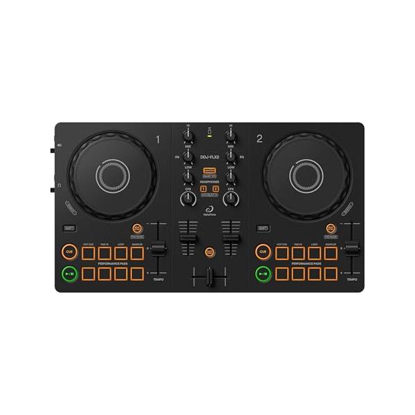 DDJ-FLX2ブラック///ホワイト/One Size/DDJ-FLX2・パッケージ個数:1・複数のDJアプリケーションと音楽ストリーミングサービスに対応・簡単操作でDJミックスを楽しめるSMART CFX・SMART FADER・軽量・...