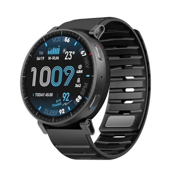 ファッションブラック/22/-・Color:ブラック・【対応機種】For Amazfit Active Max 48mmスマートウォッチに対応；ご注意：スマートウォッチ本体含まれておりません。・【柔らかく通気性】外側にはシリコン素材を採用し...