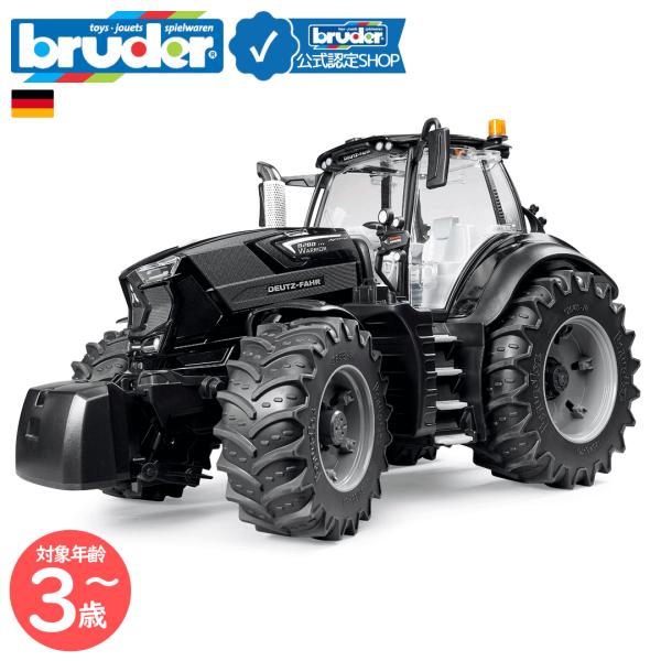■商品説明： DEUTZ-FAHR 8280 TTV は、287馬力のパワーと精密な操作性を備えた本格トラクターです。このトラクターの特別仕様であるブラックバージョン「Warrior」は、デザイン面でもひときわ存在感を放ちます。全面ガラスの...