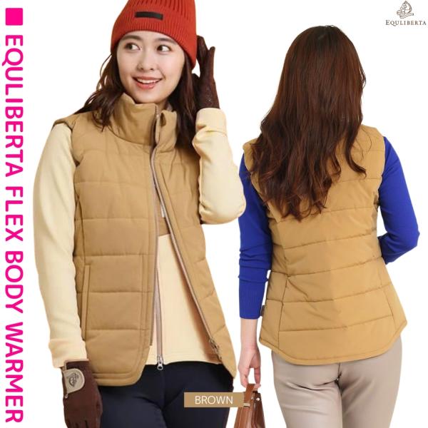 ３シーズン活躍！タフな機能性、上品なフィット感を両立した乗馬ベスト。マットな質感と美シルエットで、街着にもスマートに。動きやすさを計算した設計で、乗馬も普段使いも快適。■ブランドEQULIBERTA（エクリベルタ）■対象レディース■素材表生...