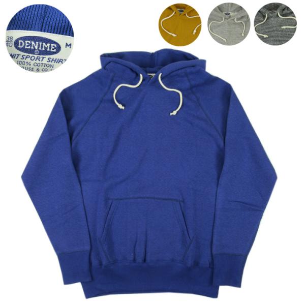 DENIME ドゥニーム Lot 262 4本針ラグランフード スウェットパーカー DENIMEのスウェットシャツは、スウェットがアスレチックウェアから、デイリーウェアとして、カジュアルファッションの代表的な存在となった時代をテーマに展開し...