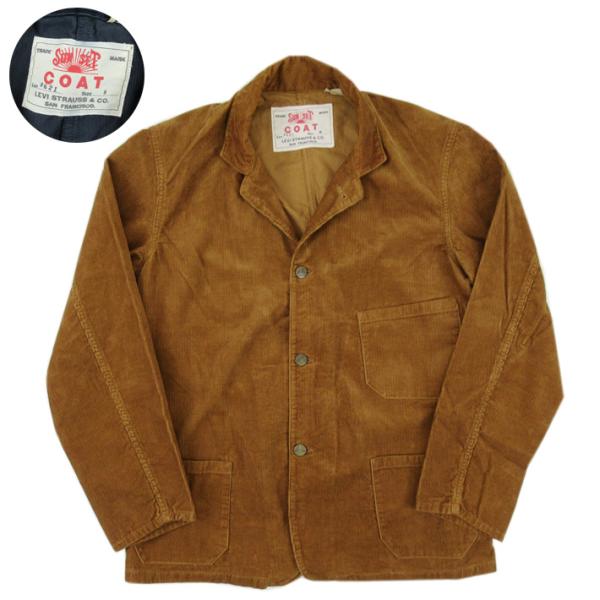 LEVI'S VINTAGE CLOTHING リーバイス コーデュロイ サンセットコート 1920S SUNSET COAT 719641920年代のコーデュロイサンセットコートをリプロデュース。肌触りの良い細畝コーデュロイでワークウエア...