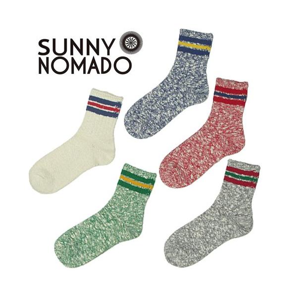 多めの綿で柔らかい履き心地【tmso-004】(SUNNY NOMADO サニーノマド メンズ ソックス クォーター丈)スニーカーとの相性の良いライン。素材  表糸（綿：80％、大麻：20％） 裏糸（ナイロン　ポリウレタン)日本製カラー  ...