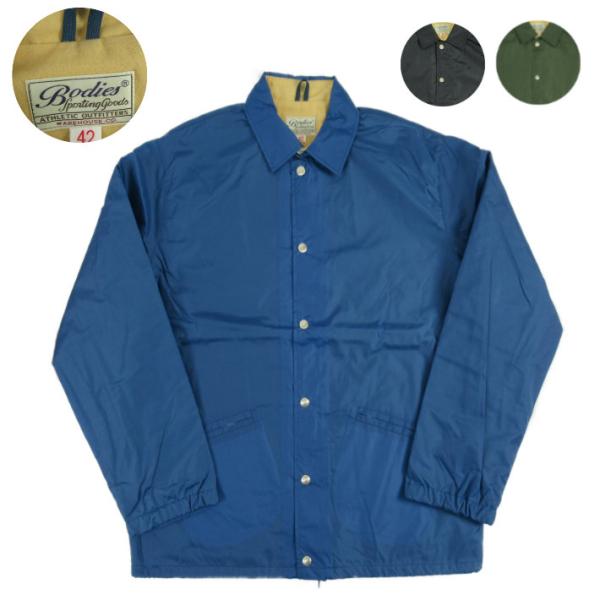 WAREHOUSE コーチジャケット Lot 2230 1970’S GUIDE AND COACH JACKET コーチナイロンジャケットの定義はアウトドアとアスレチックに別れます。 アウターシェルのナイロンに対して、インナー生地にフラン...