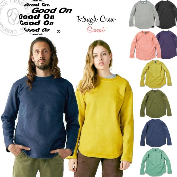 90年代に人気を博したGood Onの代表的アイテム「Rough Cut Sweat」がリニューアルして復活。シンプルな見た目とラフなシルエットに加え、今作では裾がラウンドカットとなり、重ね着にもより合わせやすい形になりました。コットン１０...
