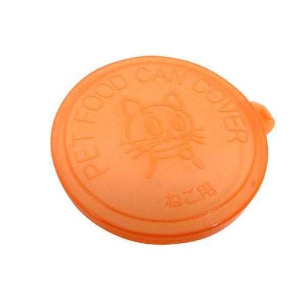 開封した缶詰をそのまま保存できるフタです。レギュラーサイズのキャット缶、ドッグ缶にジャストのサイズ！プルトップ起こし付！