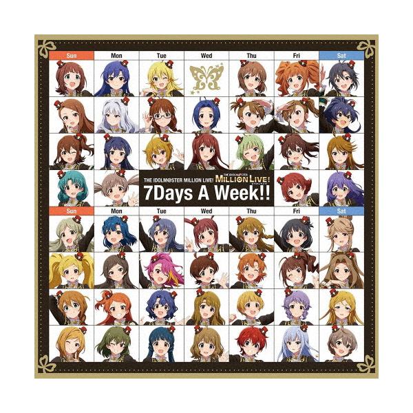 ◆品　番：LACA-25105◆発売日：2024年07月31日発売◆出荷目安：２〜５日◆描き下ろしイラストジャケット仕様◆ザ・アイドルマスターミリオンライブ７デイズアウィーク/IDOLM@STER MILLION LIVE![7DAYS A...