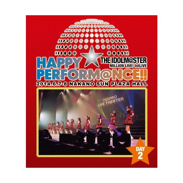 ◆品　番：LABX-8092/3◆発売日：2014年12月24日発売◆出荷目安：５〜１０日◆種類:Blu-ray◆ジ・アイドルマスターミリオンライブファーストライブハッピーパフォーマンスブルーレイ２
