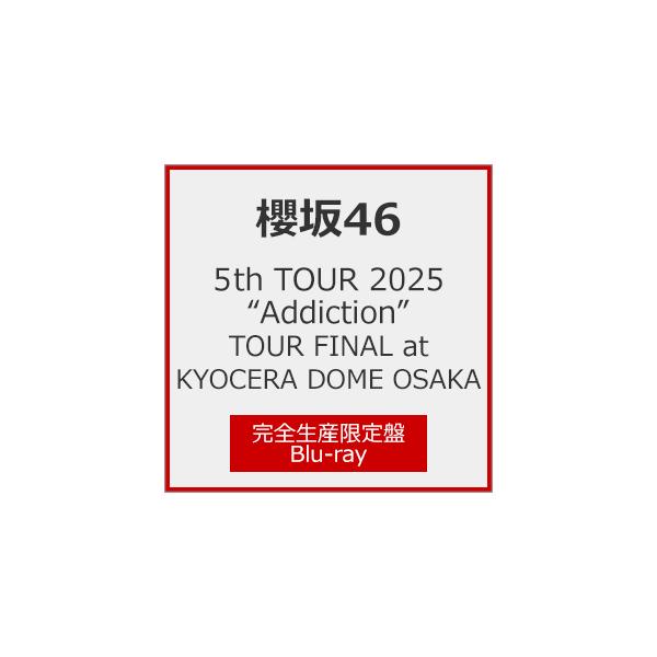 ◆品　番：SRXL-638/9◆発売日：2026年04月08日発売◆出荷目安：発売日前日◆種類:Blu-ray◆完全生産限定盤/三方背BOX仕様◆■Joshinオリジナル特典：A5サイズクリアファイル(Joshin絵柄）◆フィフスツアー２０...