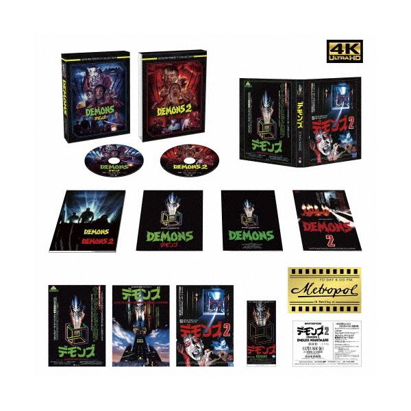 ◆品　番：TCBD-1250◆発売日：2022年07月13日発売◆出荷目安：２〜５日◆種類:Ultra HD Blu-ray◆初回生産限定商品/三方背BOX+2面デジパック仕様/「デモンズ」「デモンズ2」の2作品収録◆※再生には専用機器が必...