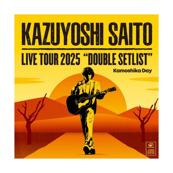 ◆品　番：VIZL-3166◆発売日：2026年03月18日発売◆出荷目安：２〜５日◆初回限定盤/ピンバッジセット付◆カズヨシサイトウライブツアー２０２５ダブルセットリストカモシカデイライブアットサガミウィメンズユニバーシティグリーンホール...