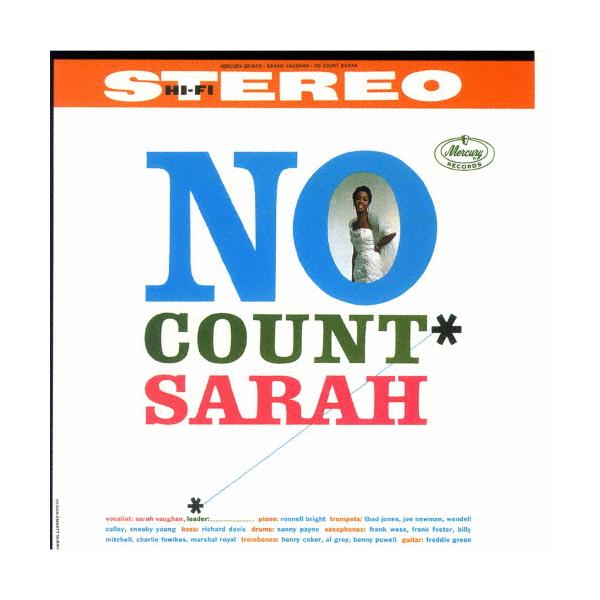 ◆品　番：UCCU-6370◆発売日：2023年11月22日発売◆出荷目安：２〜５日◆SHM-CD◆ノーカウントサラ/NO COUNT SARAH