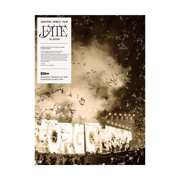 ◆品　番：TYBT-19047◆発売日：2024年11月20日発売◆出荷目安：２〜５日◆初回限定盤/特典ディスク(DVD)付◆※先着特典：ポストカードは終了致しました。◆エンハイプンワールドツアーフェイトインジャパン/ENHYPEN WOR...