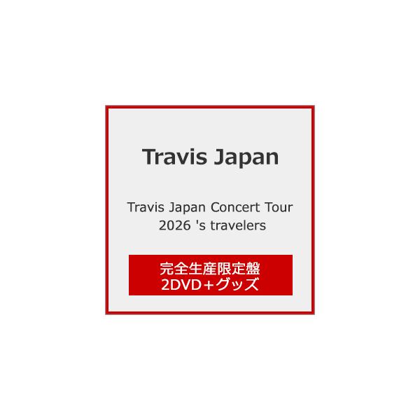 ◆品　番：UPBC-9014◆発売日：2026年08月26日発売◆出荷目安：発売日前日◆■先着特典：ポストカード◆トラビスジャパンコンサートツアー２０２６ストラベラーズ/TRAVIS JAPAN CONCERT TOUR 2026 'S T...
