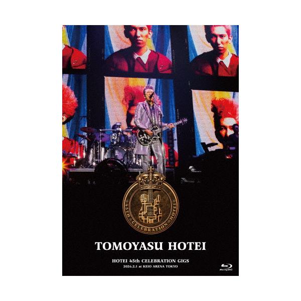 ◆品　番：TYXT-19048◆発売日：2026年12月16日発売◆出荷目安：発売日前日◆種類:Blu-ray◆初回生産限定/CD2枚付/三方背BOX仕様◆■先着特典：ポストカード(A絵柄)◆ホテイフォーティーフィフスセレブレーションギグス...