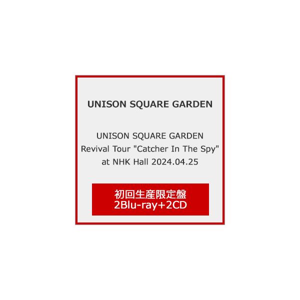 ◆品　番：TFXQ-78303/6◆発売日：2026年10月28日発売◆出荷目安：発売日前日◆種類:Blu-ray◆初回盤/特典ディスク(Blu-ray)+CD2枚付◆■先着特典：ツイストバンド◆ユニゾンスクエアガーデンリバイバルツアーキャ...