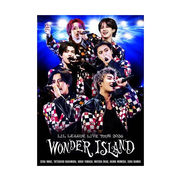 ◆品　番：RZXD-67622◆発売日：2026年07月29日発売◆出荷目安：２〜５日◆種類:Blu-ray◆※先着特典：ポストカードは終了致しました。◆リルリーグライブツアー２０２６ワンダーアイランド/LIL LEAGUE LIVE TO...