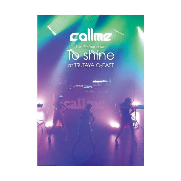 ◆品　番：AVBD-92257◆発売日：2015年12月30日発売◆出荷目安：５〜１０日◆コールミーライブパフォーマーンストゥーシャインアットツタヤオーイースト/CALLME LIVE PERFORMANCE TO SHINE AT TSU...