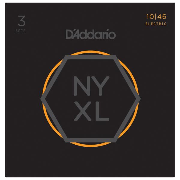 在庫状況：在庫僅少/◆Nickel Wound Regular Light◆.010 /.013 /.017 /.026 /.036 /.046◆3セット入りのお得なパック弦/[NYXL10463P]