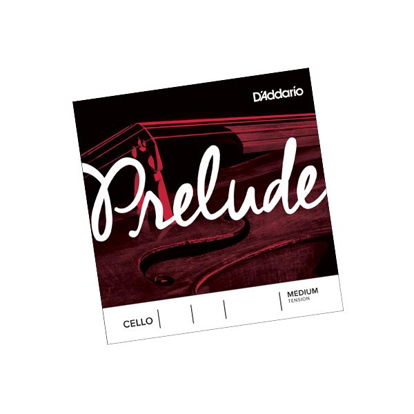 在庫状況：お取り寄せ/3日〜5日で出荷/※画像はイメージです。◆チェロ弦セット◆Prelude Cello Strings、Set(nickel A)◆Tension：Medium/[J101044M]