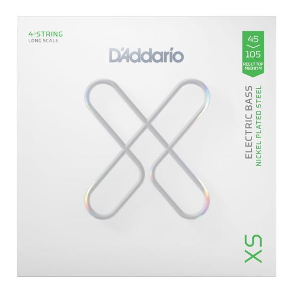 在庫状況：お取り寄せ/3日〜5日で出荷/2026年03月 発売/◆弦の寿命を最大限に延ばしながら驚くほどスムーズな弾き心地を提供◆Light Top/Medium Bottom◆.045 /.065 /.085 /.105/[XSB45105]